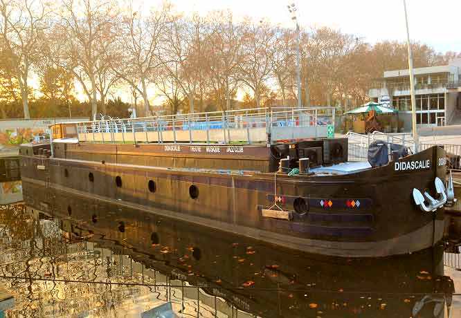 Péniche Didascalie – Salle de Théâtre à Ramonville – Culture 31