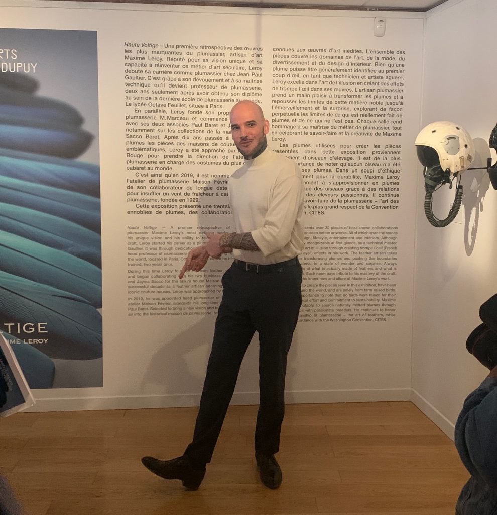 Maxime Leroy, plumassier de « haute façon » – Culture 31